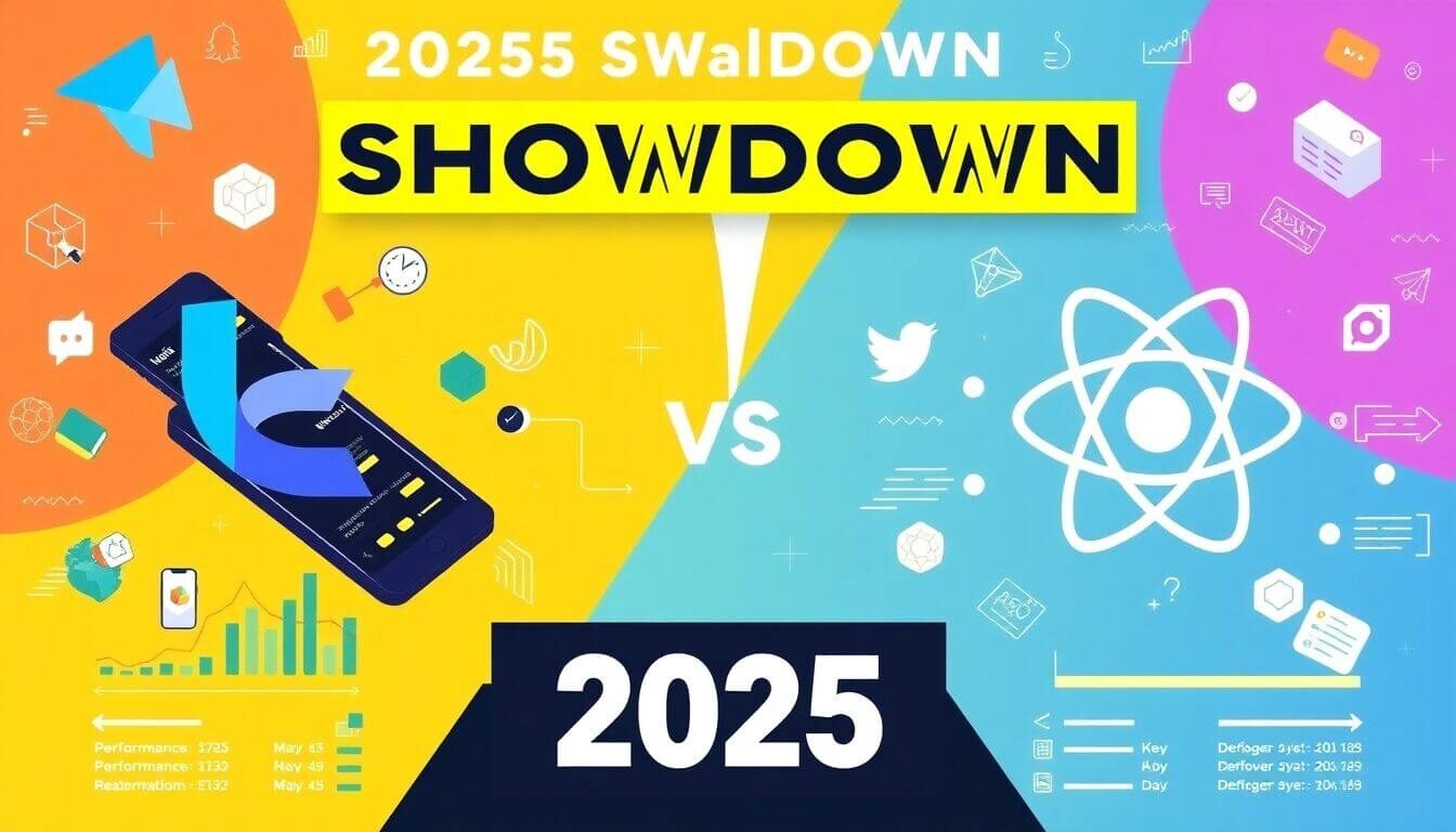 Flutter vs React Native 2025- Best Mobile Frameworks Unveiled